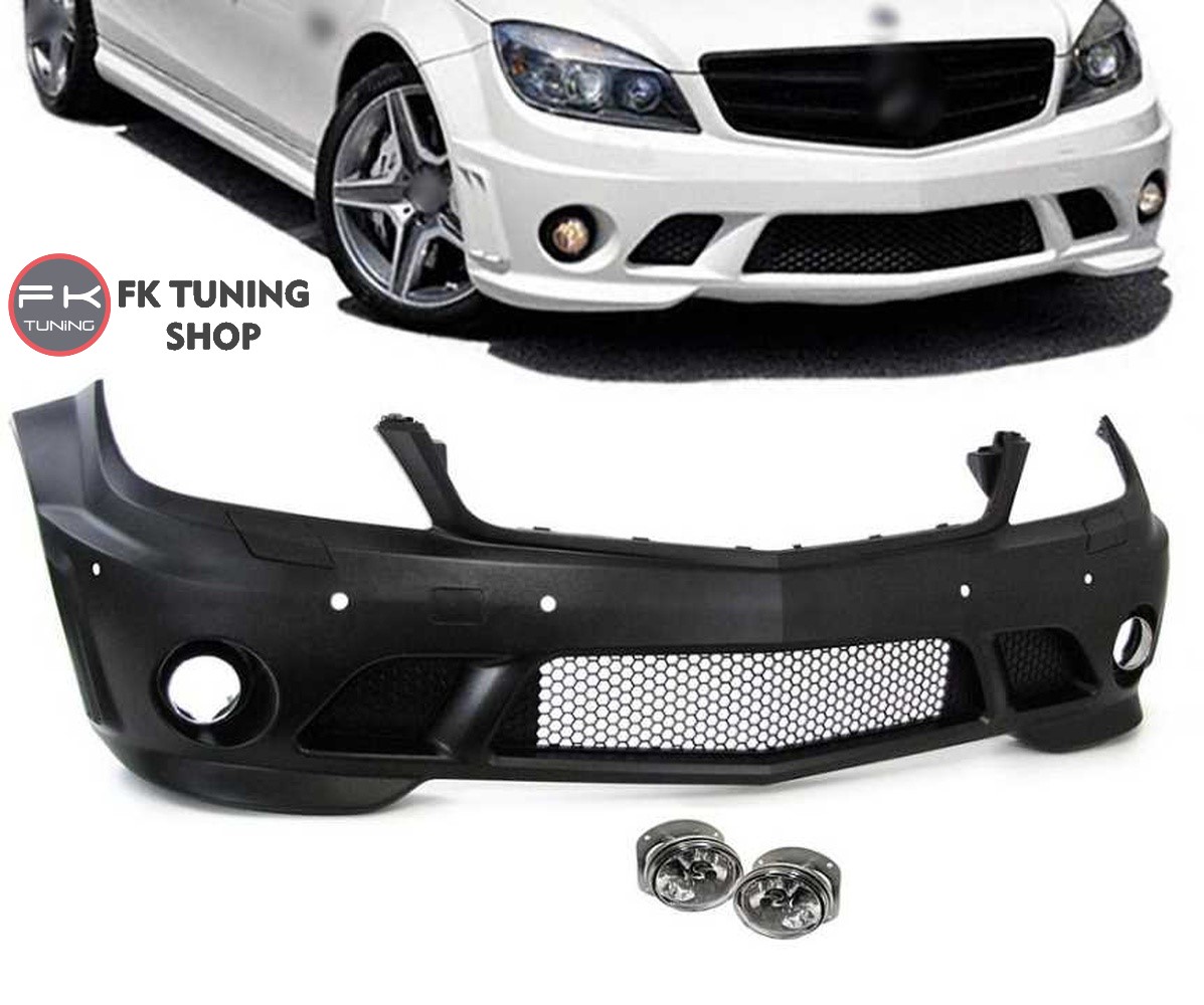 Mercedes Benz W204 C63 Amg Ön Tampon Seti 2007-2011 (ithal-boyasız | FK ...