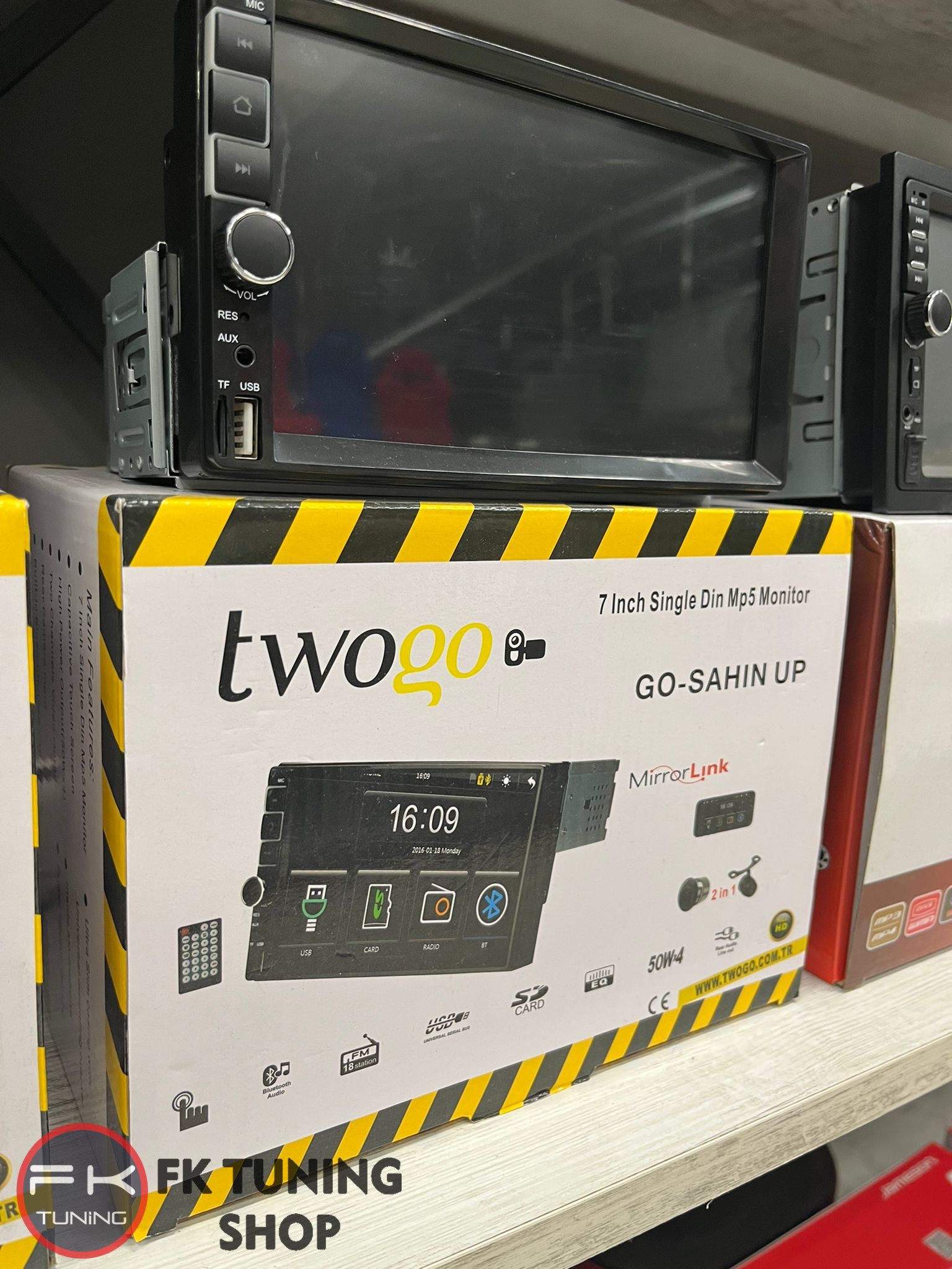 TWOGO DOUBLE TEYP UNİVERSAL ÜRÜN ALT HER ARACA UYGUN 7 İNÇ | FK Tuning ...