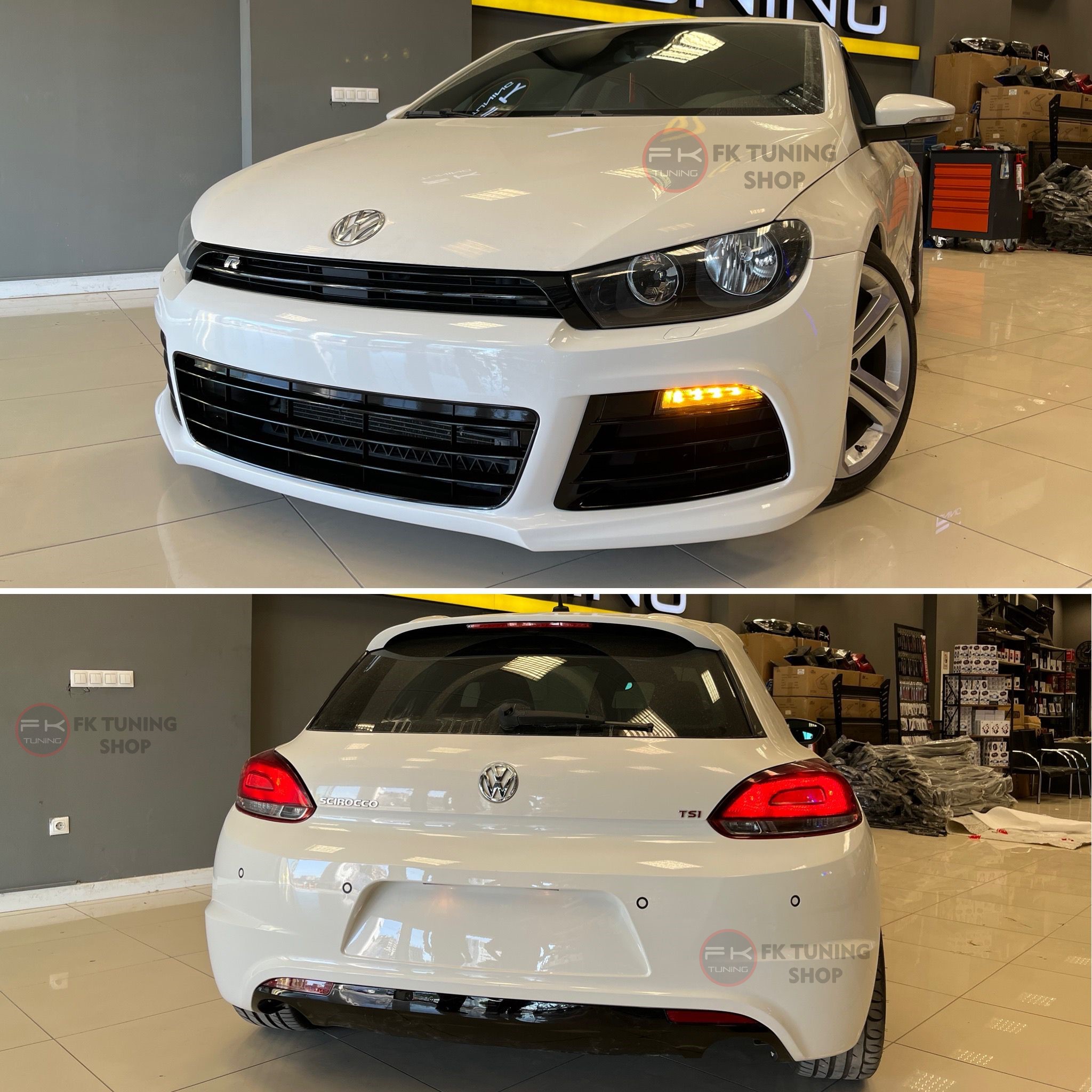 Volkswagen Scirocco R Body Kit Seti (2009-2014) | FK Tuning Shop - Oto ...
