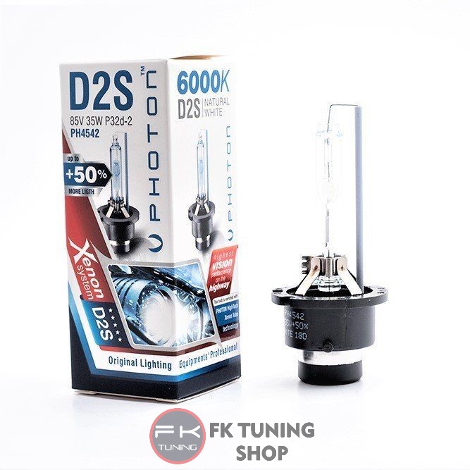 Photon D2S 6000K +%50 Fazla Işık Xenon Ampul (1 adet | FK Tuning Shop ...