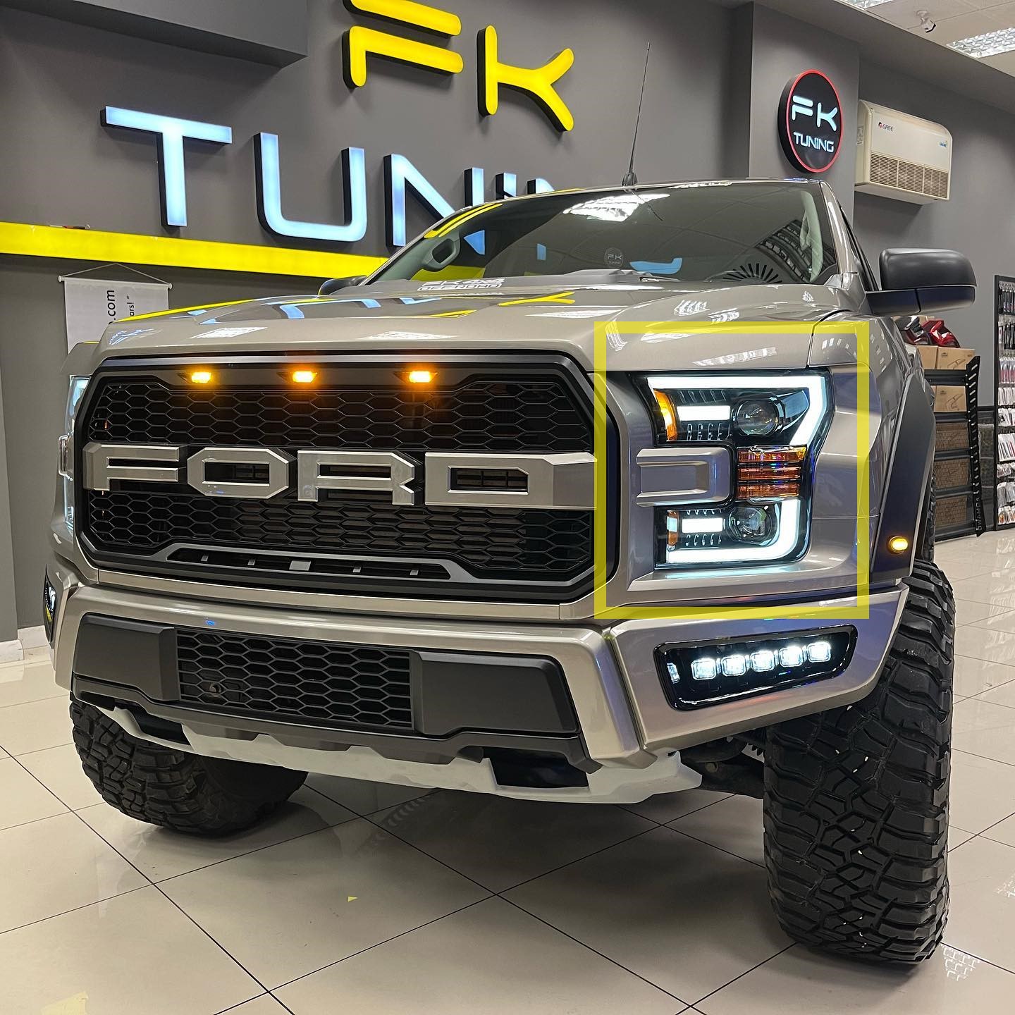 Ford Ranger F150 Dönüşüm Led Ön Far Seti 2012 ve üzeri | FK Tuning Shop ...