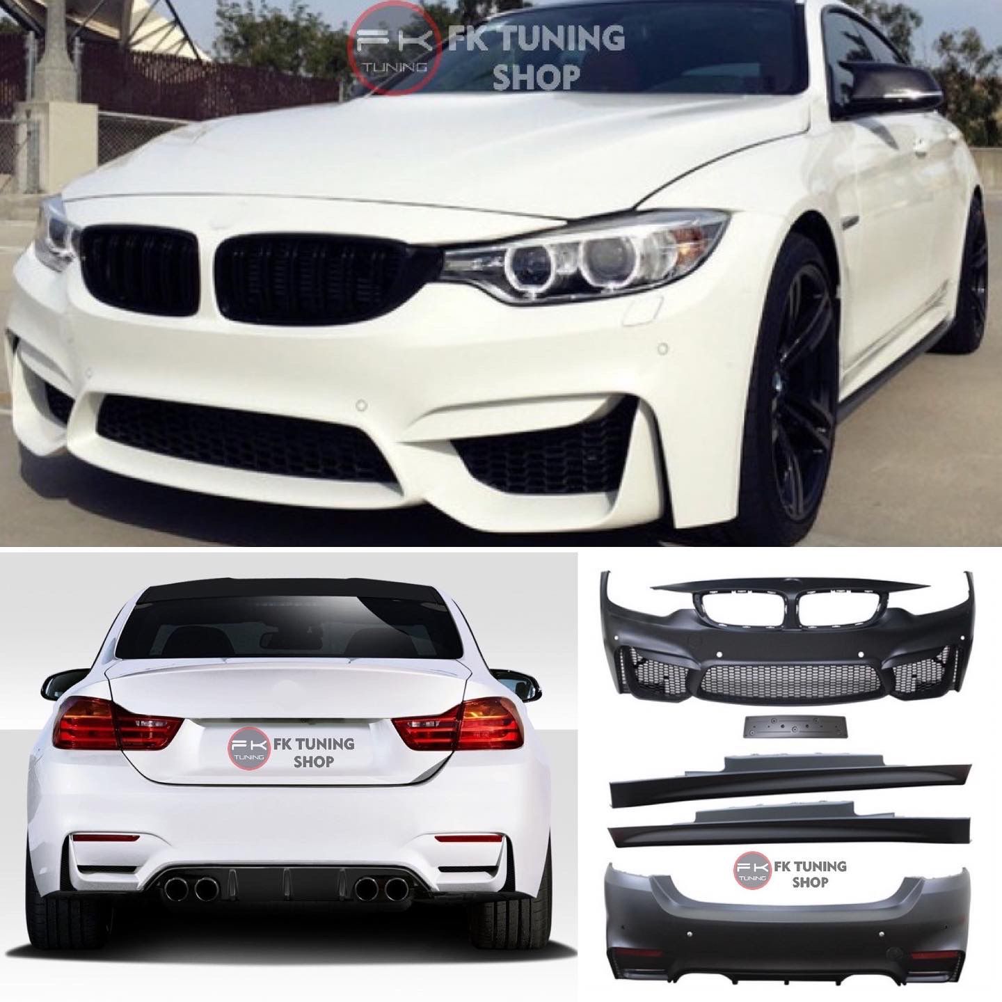 BMW F36 M4 BODY KİT SETİ Grandcoupe 2014-2018 (plastik) | FK Tuning ...