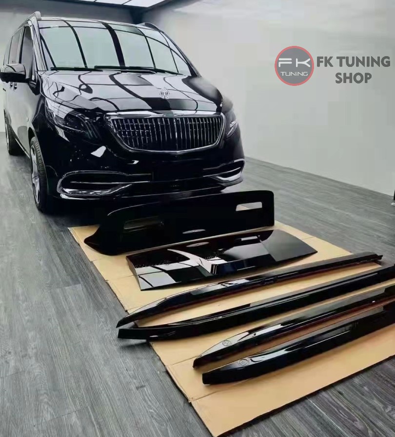 Mercedes Benz Vito W447 Aero Body Kit Seti (Tavan Rayı - Spoyler - Moon ...
