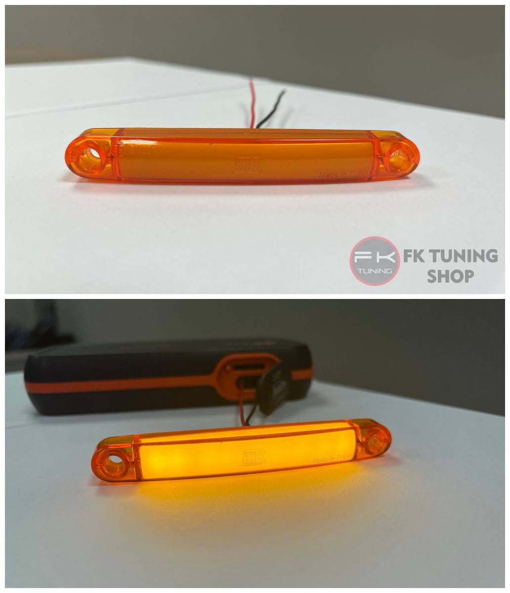 NEON PARMAK LED TURUNCU RENK OFF ROAD LEDİ (1 ADET) Slim Model | FK ...