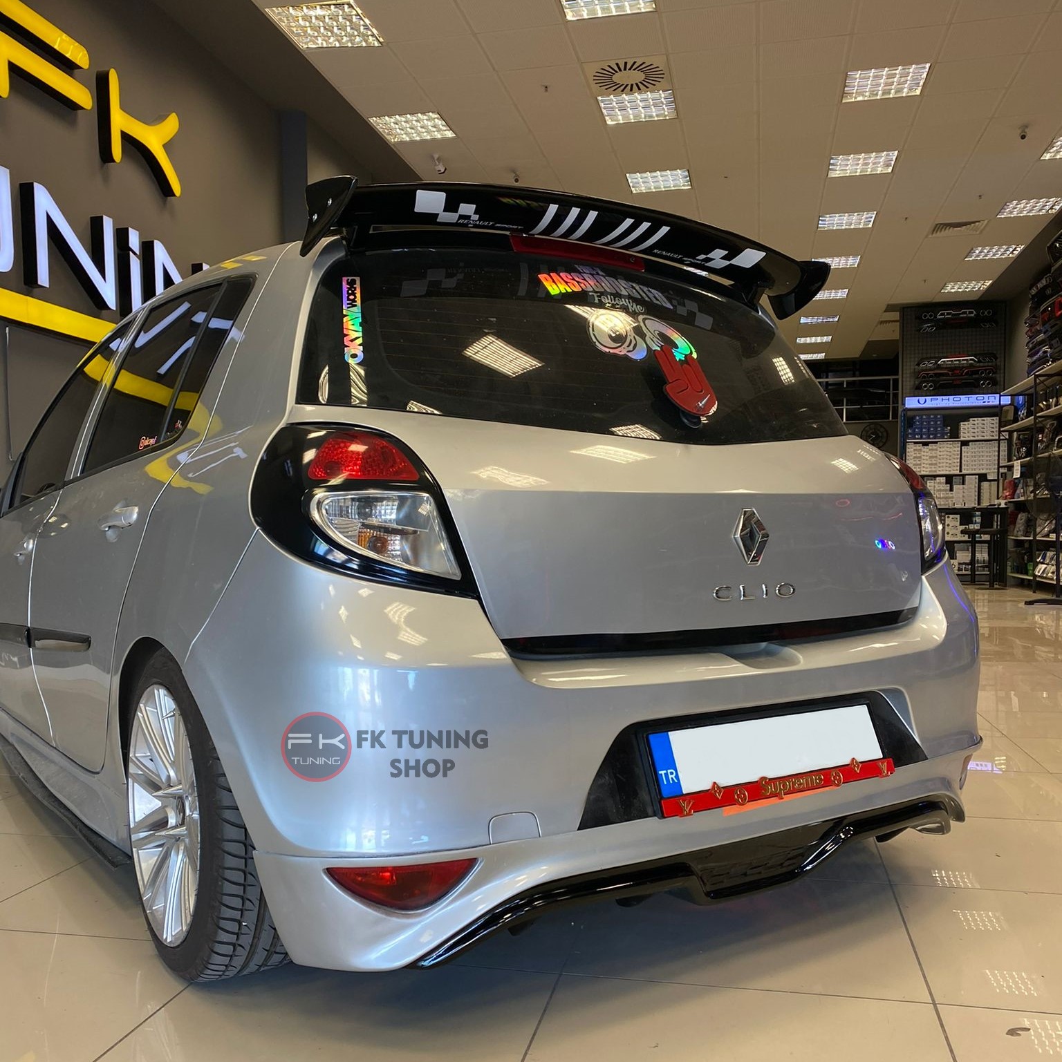 Renault Clio 3 Arka Tampon Eki Custom Model Makyajlı Kasa (polyester ...