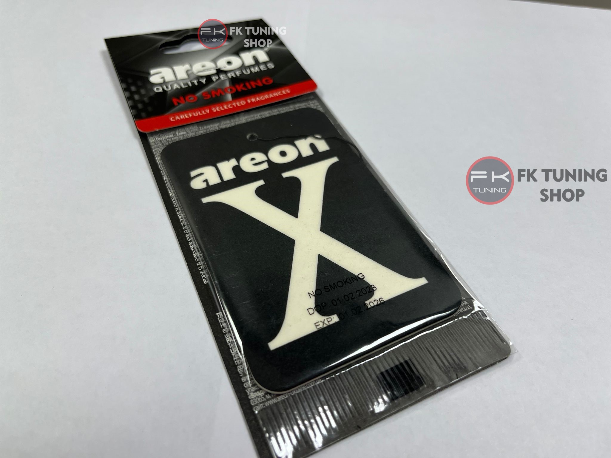 Areon X No Smoking Oto Araç Kokusu 1 Adet (siyah renk | FK Tuning Shop ...