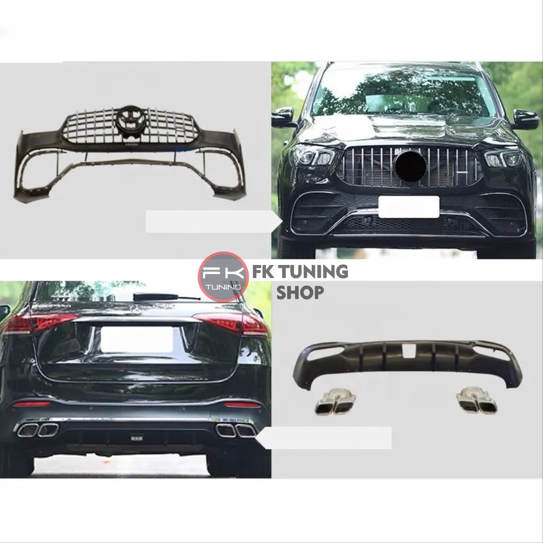 Mercedes Benz Gle için Gle63 Body Kit Seti 2020 ve üzeri | FK Tuning ...