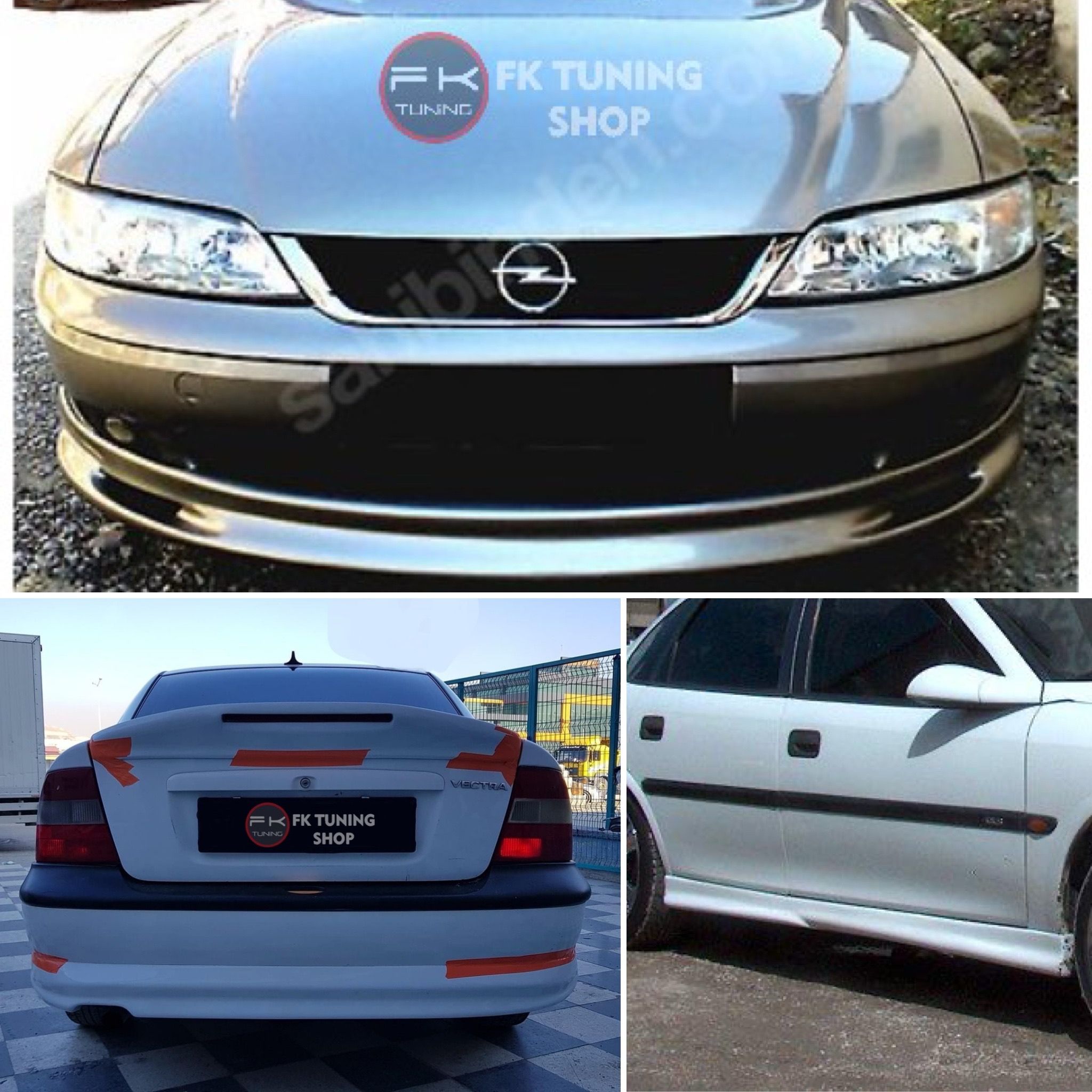 OPEL VECTRA B BODY KİT SETİ 1996-1999 makyajsız kasa (polyester-boyasız ...