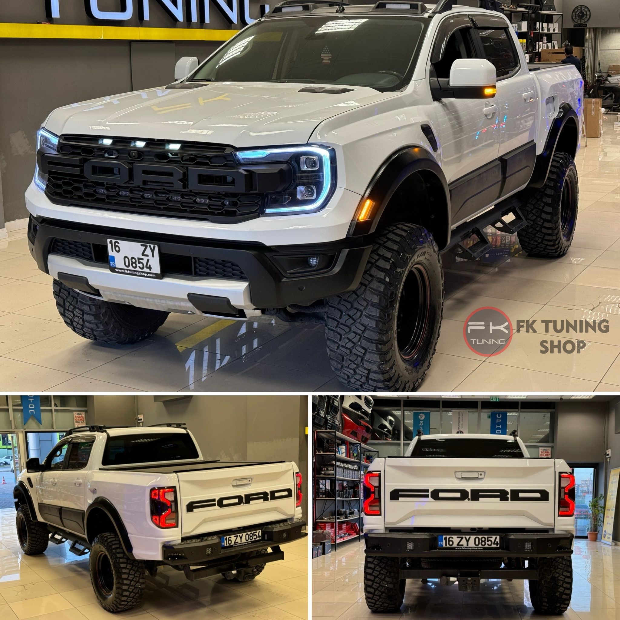 Ford Ranger T6 T7 T8 uyumlu T9 Raptor Full Dönüşüm Body Kit Seti | FK ...