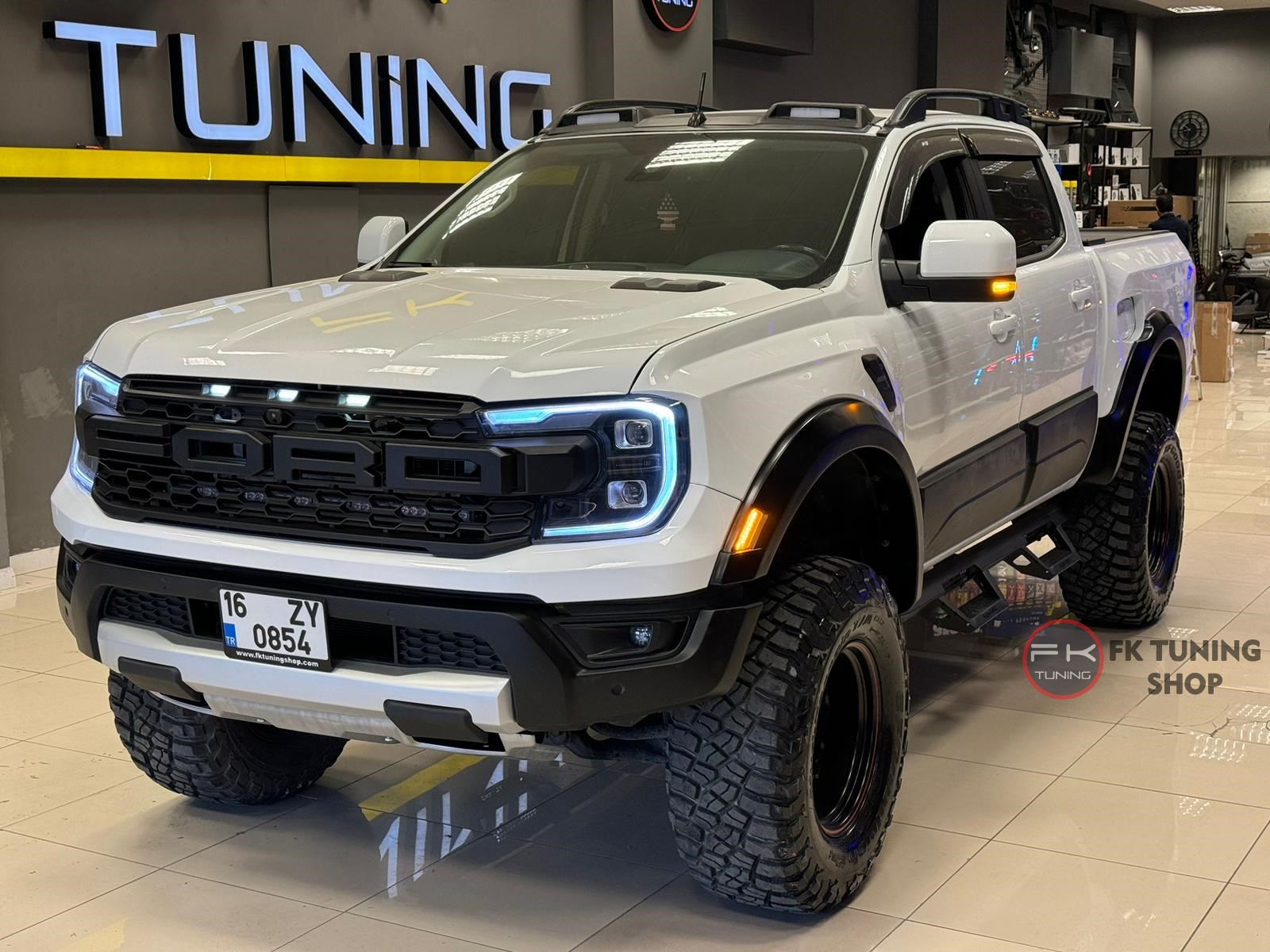 Ford Ranger T6 T7 T8 uyumlu T9 Raptor Dönüşüm Body Kit Seti ÖN | FK ...