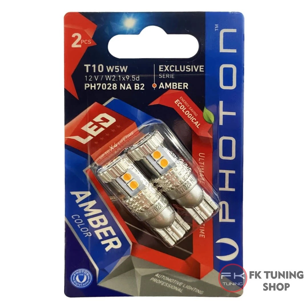 Photon T10 Turuncu W5W 12V Exclusive Park Led PH7028 NA Ampul | FK ...