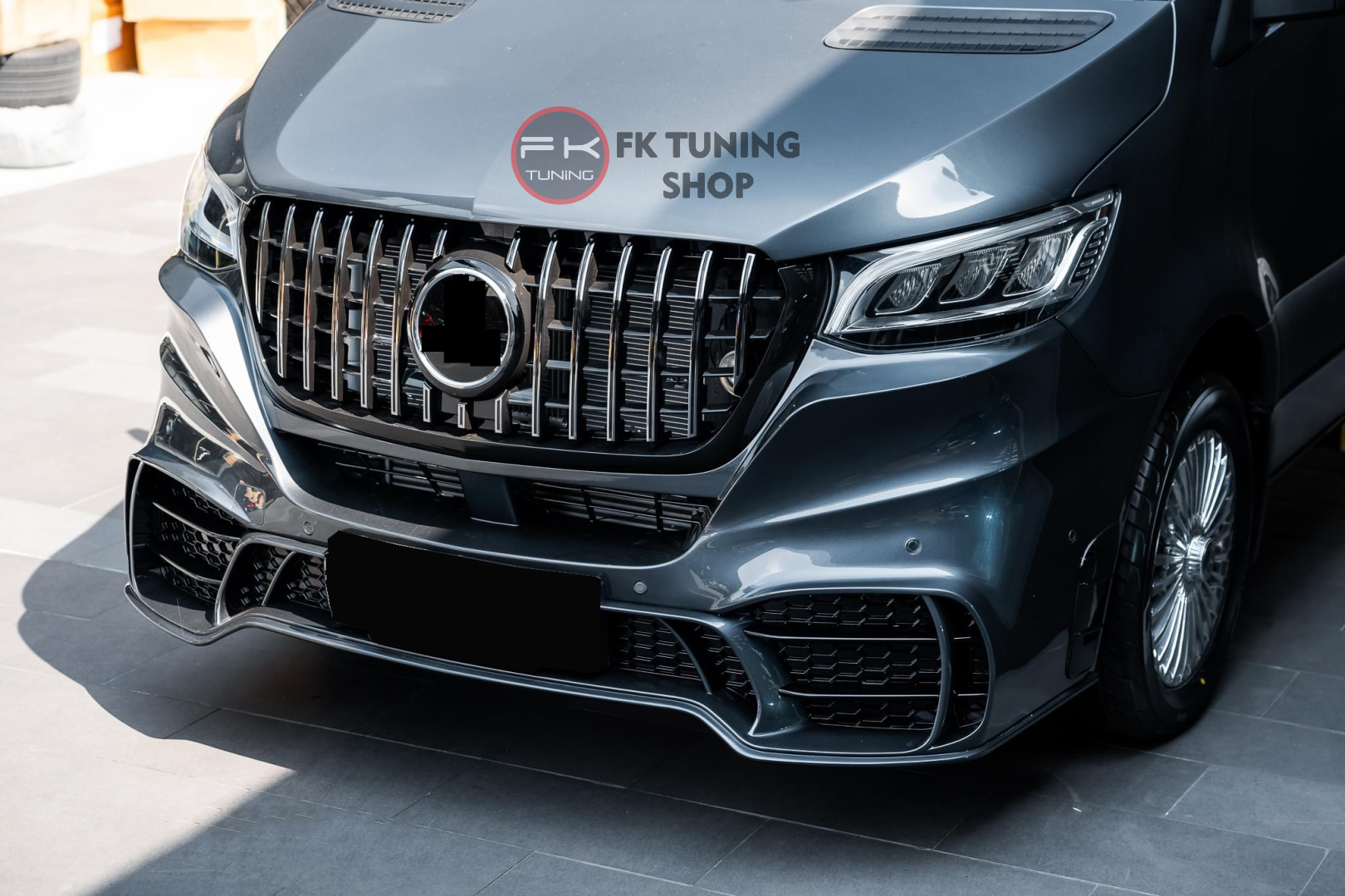 Mercedes Benz W907 Sprinter GT Ön Tampon Seti + Ön Panjur | FK Tuning ...