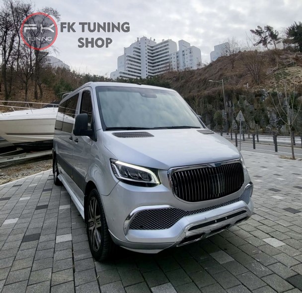 Mercedes Benz W907 Sprinter Maybach Ön Tampon Seti + Ön Panjur | FK ...