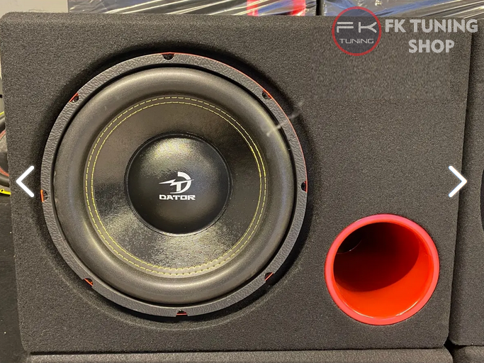 Dator Subwoofer Bass Kabinli 30 Cm | FK Tuning Shop - Oto Aksesuar - Tuning