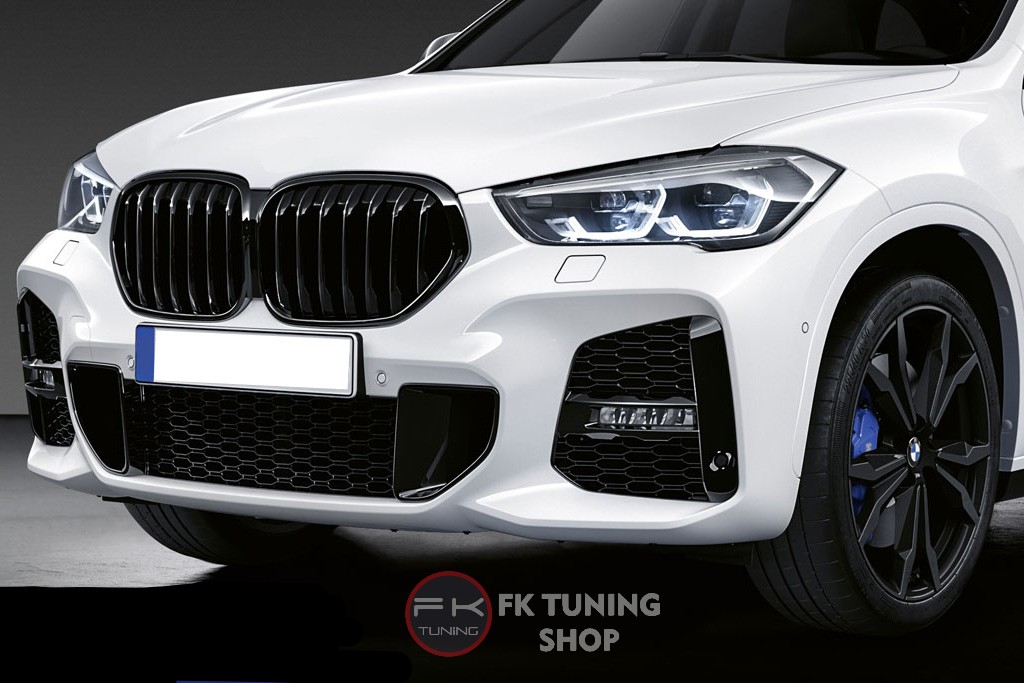 Bmw X1 F48 F49 Ön Panjur Seti Böbrek Tek Çizgi Pianoblack 2016 ve üzeri ...