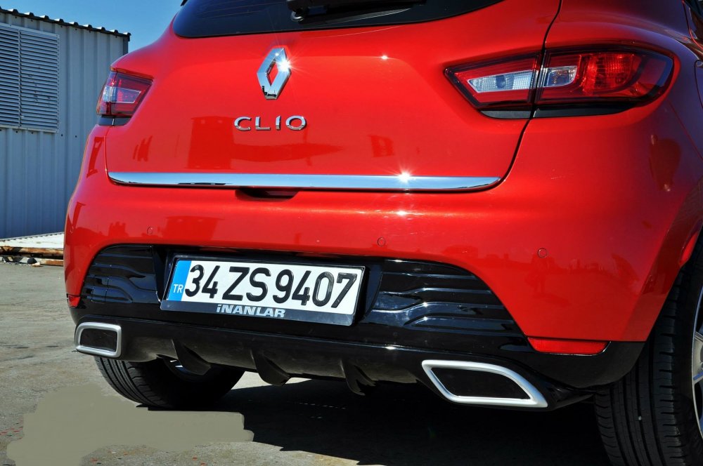 RENAULT CLİO 4 DİFÜZÖR ÇİFT EGZOZ GÖRÜNÜMLÜ (plastik) | FK Tuning Shop ...