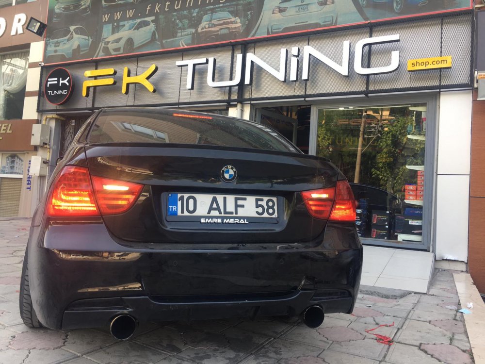 BMW E90 3 SERİSİ M PERFORMANCE DİFUZOR (plastik) | FK Tuning Shop - Oto ...