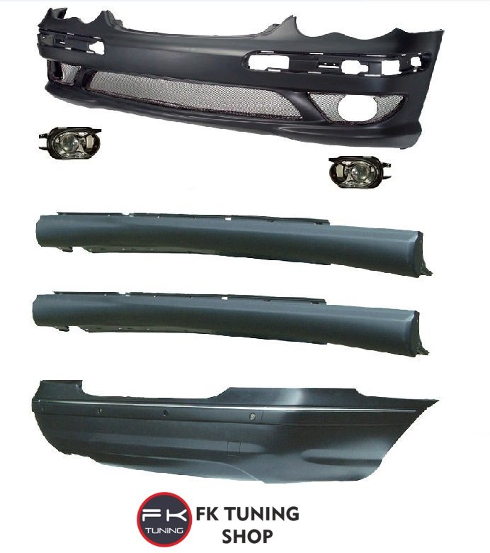 Mercedes Benz C Serisi W203 Amg Body Kit Seti (taiwan plastik) | FK ...