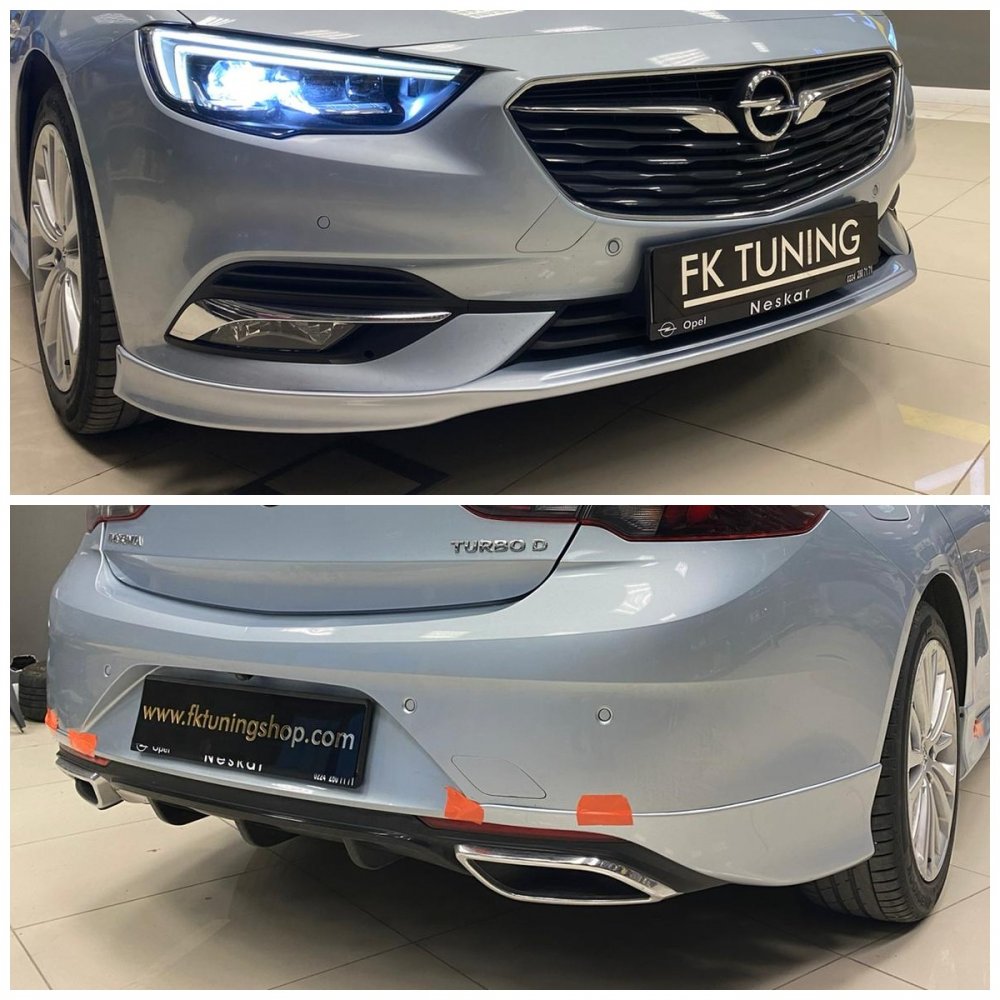 Opel İnsignia Body Kit Seti 2017 ve üzeri Difüzörlü (plastik-boyasız ...