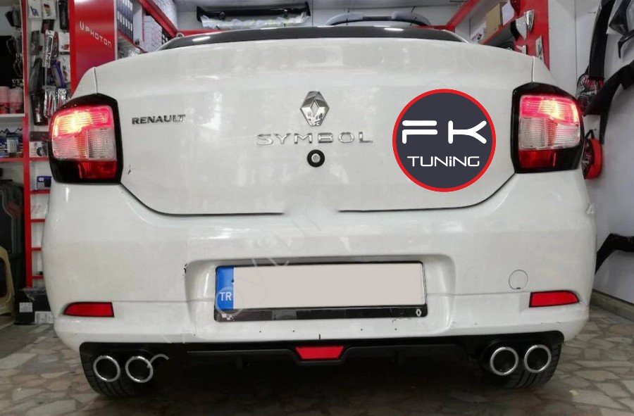 RENAULT SYMBOL DİFÜZÖR EGZOZ GÖRÜNÜMLÜ (2013 üzeri | FK Tuning Shop ...