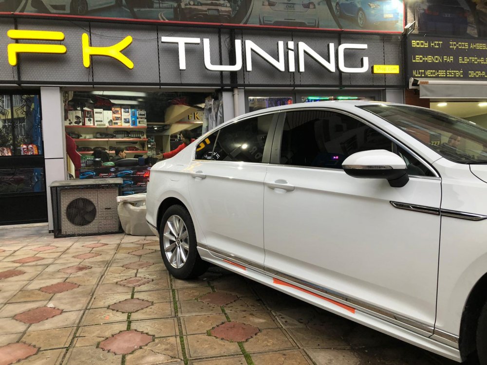 Volkswagen Passat B8 R Line Marşpiyel (taiwan plastik) | FK Tuning Shop ...