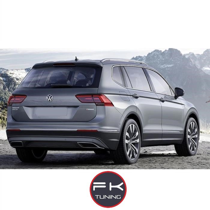 VOLKSWAGEN TİGUAN 5N R LİNE ARKA DİFÜZÖR 2017-2020 | FK Tuning Shop ...