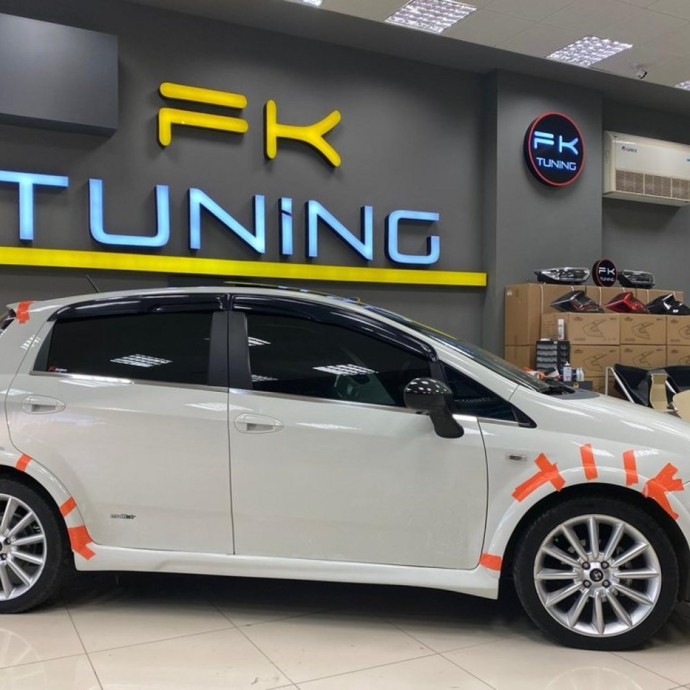 Fiat Punto Evo Abarth Body Kit Seti (polyester /astarlı Fiyatı - Taksit ...