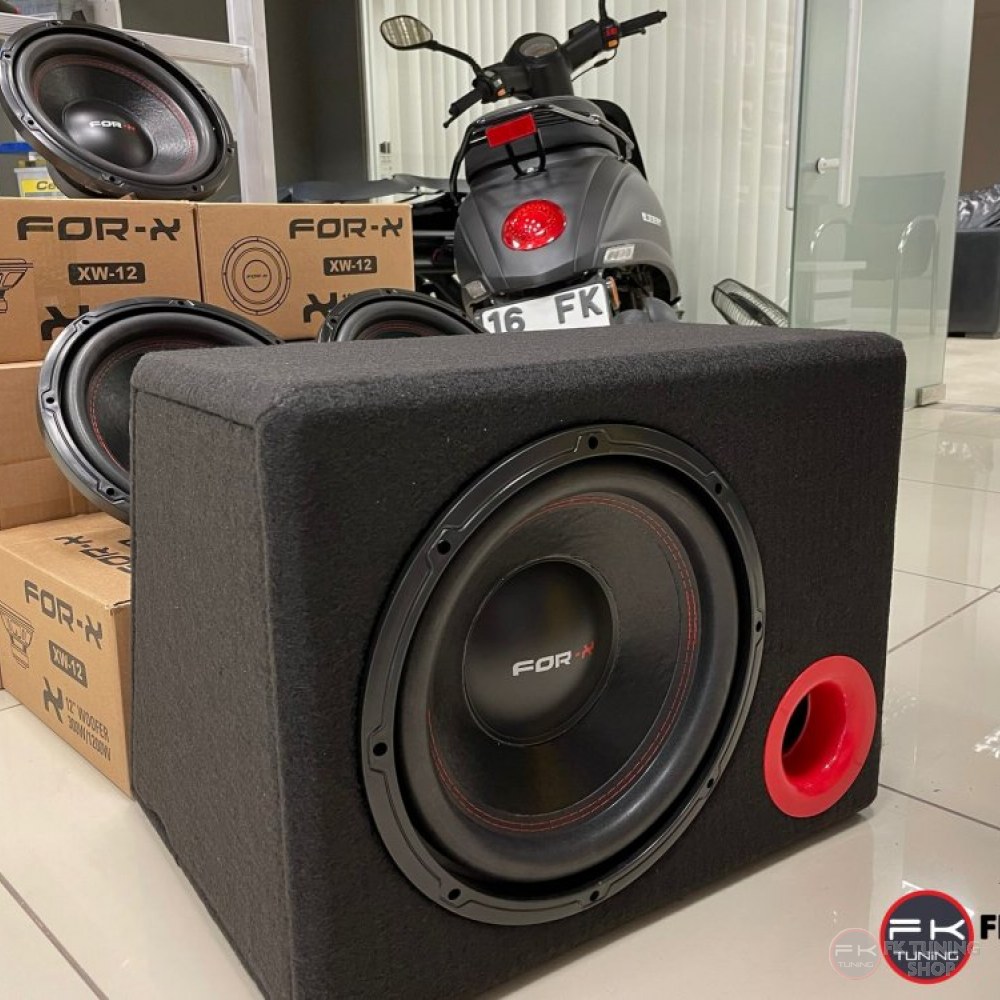 For X Subwoofer Bass Kabinli Xw 12 30 Cm 1200w 300rms 4 Ohm Fiyatı