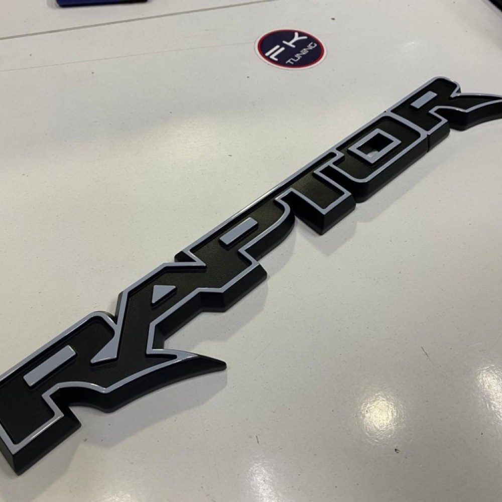 FORD RAPTOR LOGO SİYAH RENK YAPIŞTIRMALI 3D KABARTMALI Fiyatı - Taksit ...