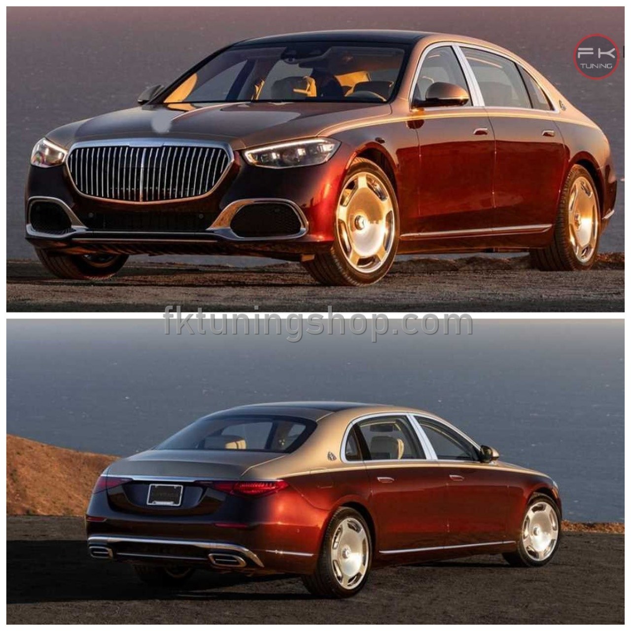 Mercedes Benz W223 Maybach Body Kit Seti S Serisi 2021 ve üzeri | FK ...